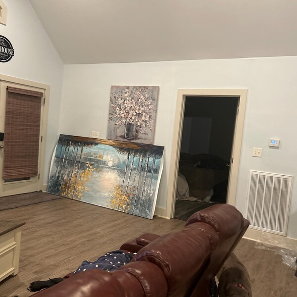 24x36 Frame | 24 X 36 Regular Floating Frame for 1.5" Canvas | Wooden ...