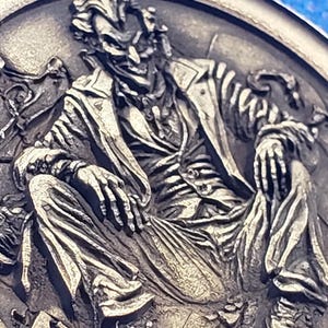 Eye | '3D' Deep Engrave Grayscale Coin Depth Map | PNG | Optimised ...