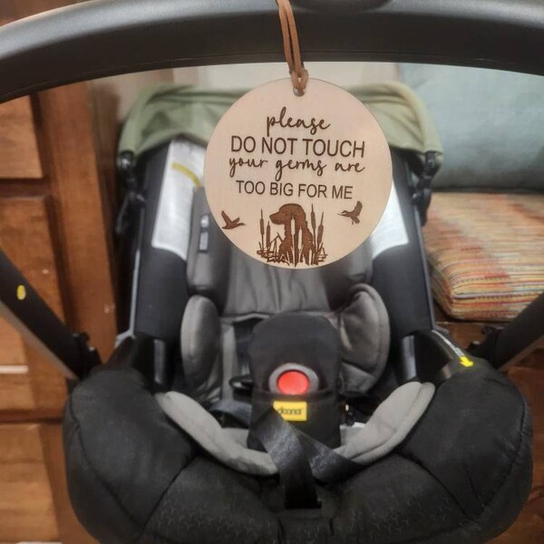 Hooked On Daddy Handprint Sign Etsy