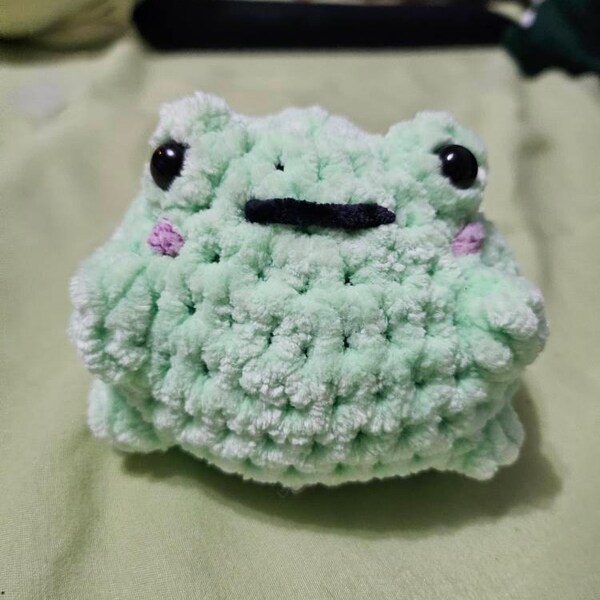 Ted the Thick Toad, Free NO-SEW Crochet Amigurumi PDF Pattern, Small ...