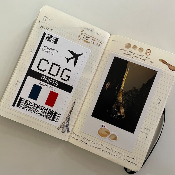 TPA Tampa, Florida Airport Boarding Pass Glossy Sticker | Airport ...