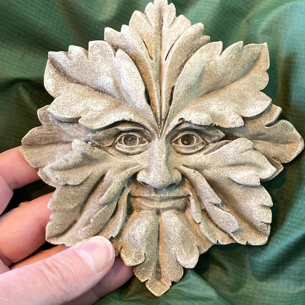 Small Green Man Wall Hanging - Etsy UK