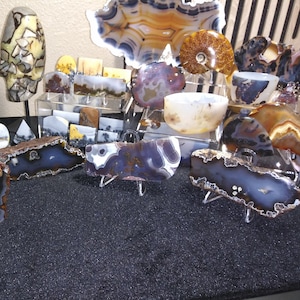 Orange Moss Agate Slabs, Agate Slabs for Lapidary, Metaphysical ...