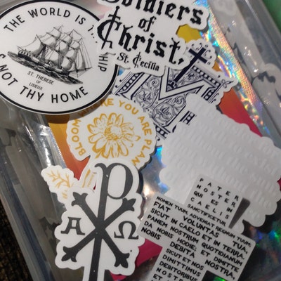 Catholic Lent Sticker paid in Full Crown of - Etsy