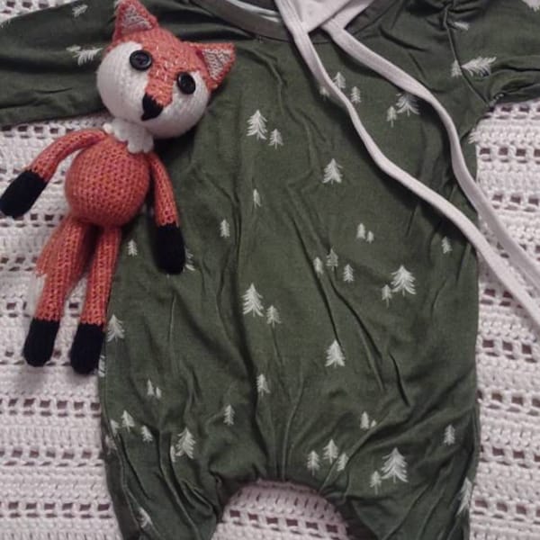 CROCHET PATTERN Lucy the Fox Crochet Amigurumi Stuffed Sitting Forest ...