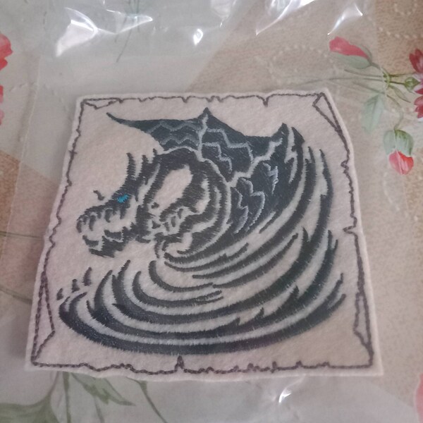Monster Hunter World Inspired Emblem Patch // Ornament - Etsy