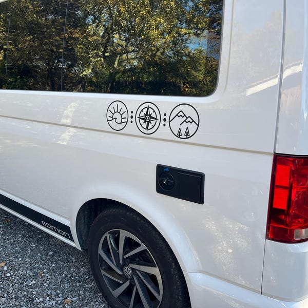 Camper Stickers, Van Stickers, Caravan Sticker, Van Decals, Dandelion ...