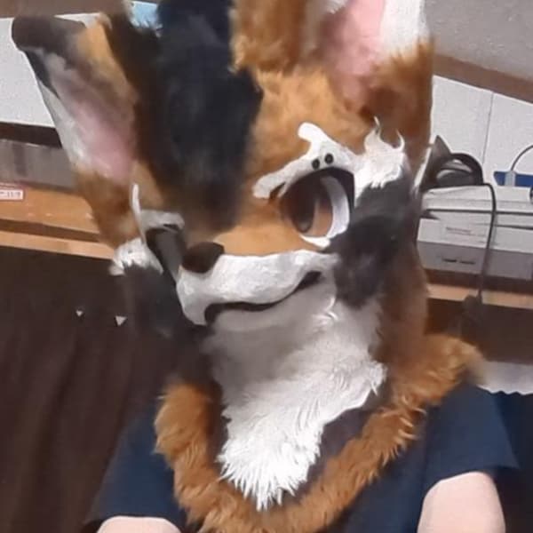 Interstellar Pudding Dog Fursuit Head, Custom Fursuit Head, Kenomo ...