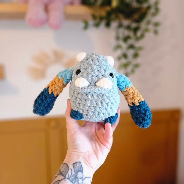 Milo Monster CROCHET PATTERN - Etsy Canada