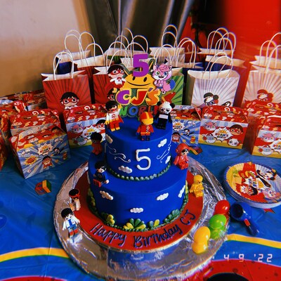 Cake Topper Ryan's World 3d Cake Topper With Ryans World Characters ...