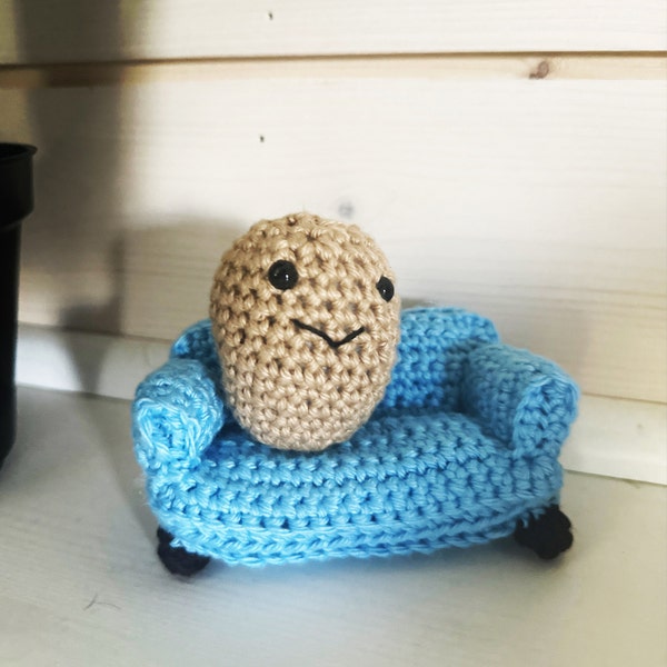 Amigurumi Crochet Couch Potato Pattern (PDF Pattern) - Etsy