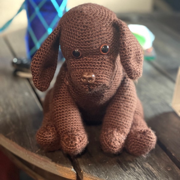 CHOCOLATE LAB PDF Crochet Pattern (english Only) - Etsy