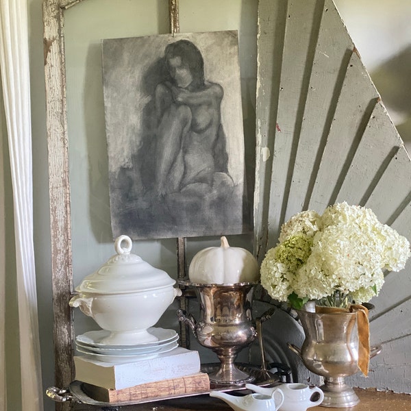 Antique Flow Blue Flat Rim Bowl - Etsy