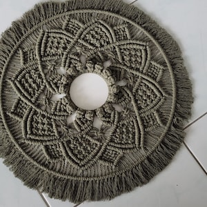 Macrame Mandala Pattern: Advanced DIY Wall Hanging (PDF Download) - Etsy