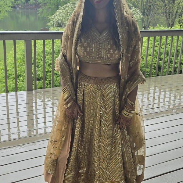 Infuse Your Wardrobe With Grace of Chinon Jacket Lehenga Choli | Ready ...