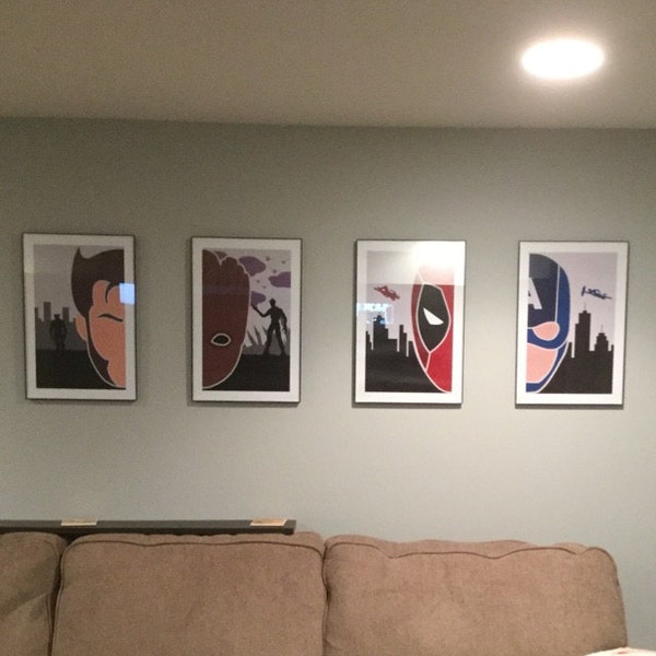 Mix and Match: Any Two Half Portrait Posters - Etsy