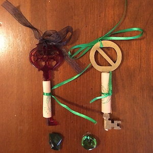 Return to Oz Mombi's Key and the Key to Oz - Etsy