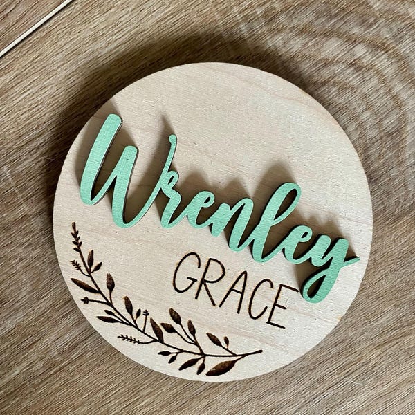 Hello World Sign | Hello World | Hello Baby Announcement | Welcome Baby ...