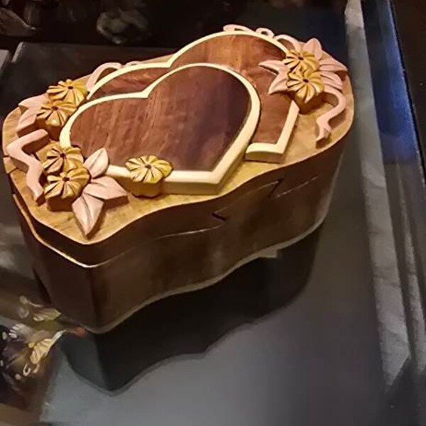 Mallard Duck Wooden Puzzle Box Wooden Mallard Duck Puzzle Box Handmade ...