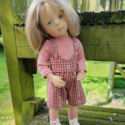 Coline Sewing Pattern for Ruby Red Fashion Friends and Little Kidz De ...