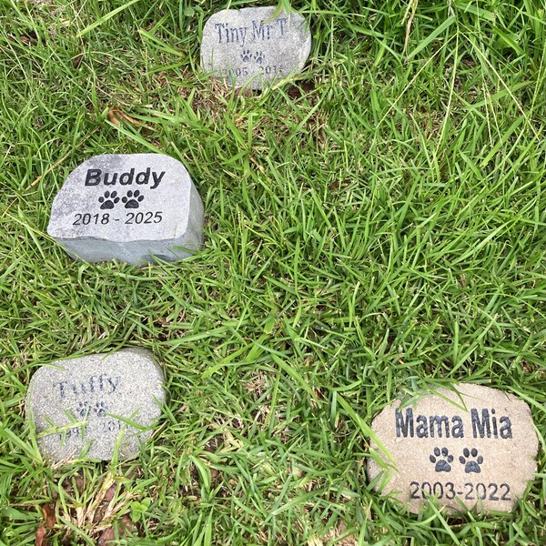 PERSONALIZED Engraved Polished Name Stones // Garden Stones // Healing ...