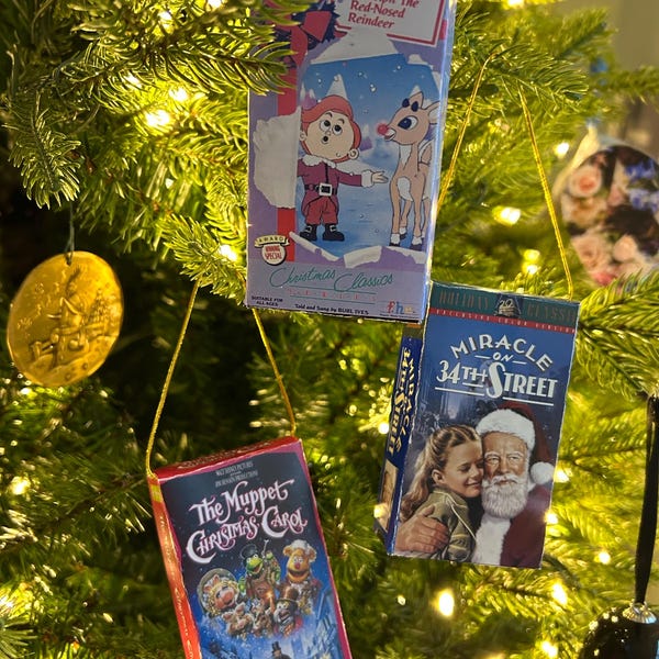 Elf VHS Christmas Ornament - Etsy