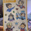 Ace Attorney Sticker Sheets - Etsy UK