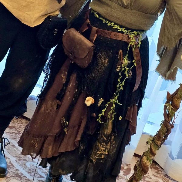 Ragged Net Over Skirt - Etsy