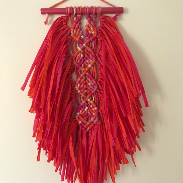 Macrame PATTERN - Written PDF and Knot Guide - Diy Macrame Wall Hanging ...