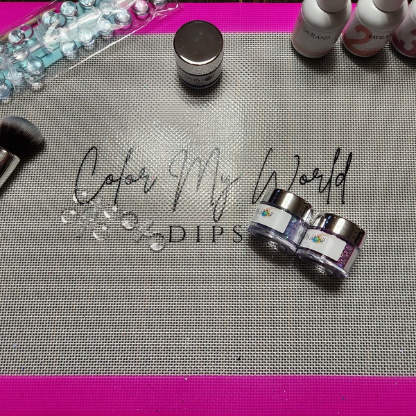 NAIL MAT- Silicone Nail Mat, Silicone Mani Mat, Mani Mat, Silicone Mat ...