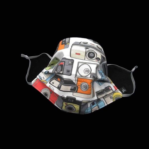 Retro Camera Fabric - Make It Snappy! by Pennycandy - Vintage Retro ...