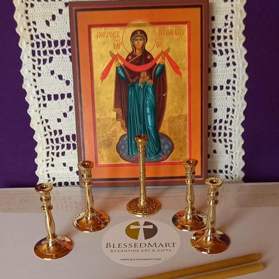 Jesus Christ the Bridegroom Hand-painted Icon Byzantine Orthodox Icon O ...