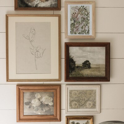 5 Indigo Modern Aesthetic Living Room Frame Mock up Bundle - Etsy