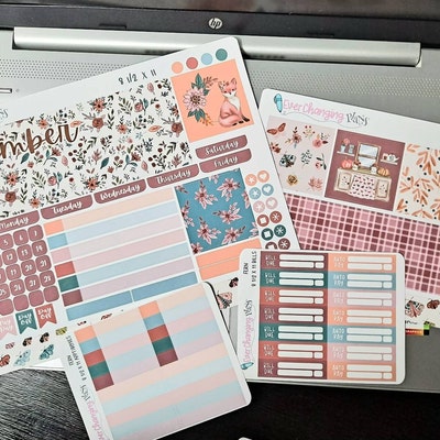 Time Strips Planner Stickers for Daily Layout Plum Paper Planner Time ...