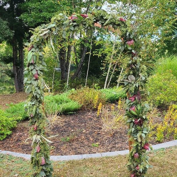 Fresh Seeded Eucalyptus Gunni Garland, Real Greenery Garland ...