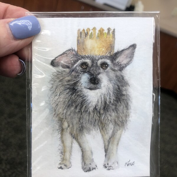 Fieldfare Thrush Watercolor Painting, Original Artwork, 5 X 7 Inch Bird ...