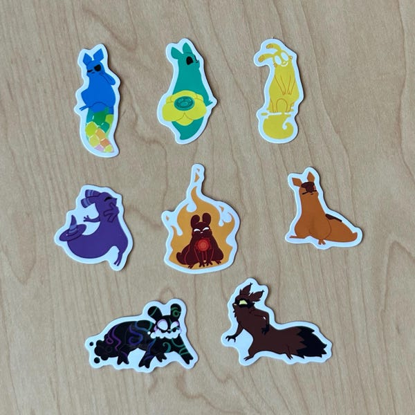 Nowhere King & Elktaur Stickers | Centaurworld - Etsy