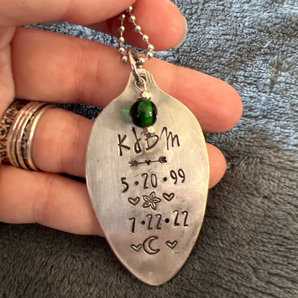 Fork Key Chain, Stamped Fork, Stamped, Fork Gifts, Funny Gifts ...