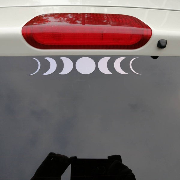 Ombre Moon Phases Vinyl Decals / Yeti, Car, Laptop Stickers - Etsy