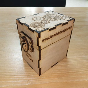 Ring Box File. Laser Cut File. Cdr Dxf Ai Svg Files. - Etsy