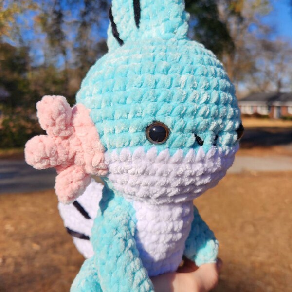 Mudkip (mud Fishpokemon) Crochet Pattern. PDF Digital Download, Pattern ...