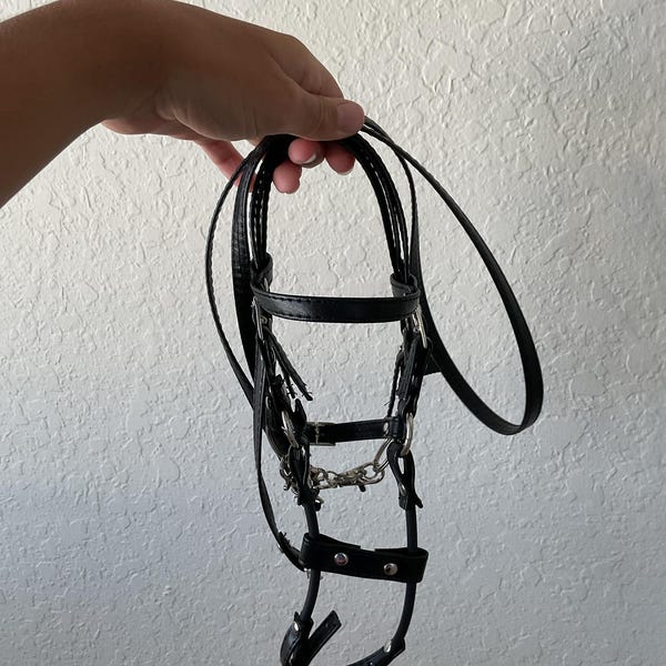 High Jump Bridle for Hobby Horse, Bridle Hobby Horse, Cheap Bridle for ...