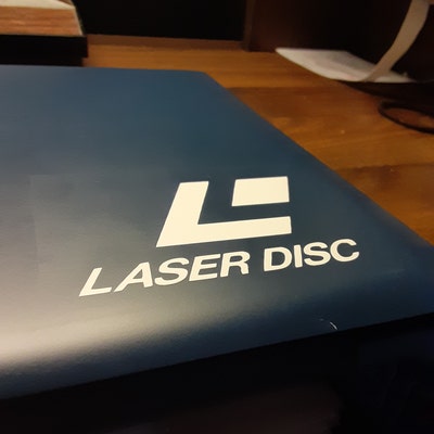 Laser Disc Logo Decal - Etsy