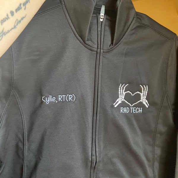 Rad Tech Jacket | Radiological Technologist Jacket | Rad Tech Zip ...