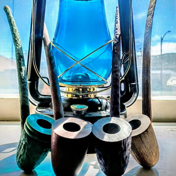 Wizard Pipe Kit Tobacco Pipe Kit DIY Pipe Make Your Own Long Stem ...