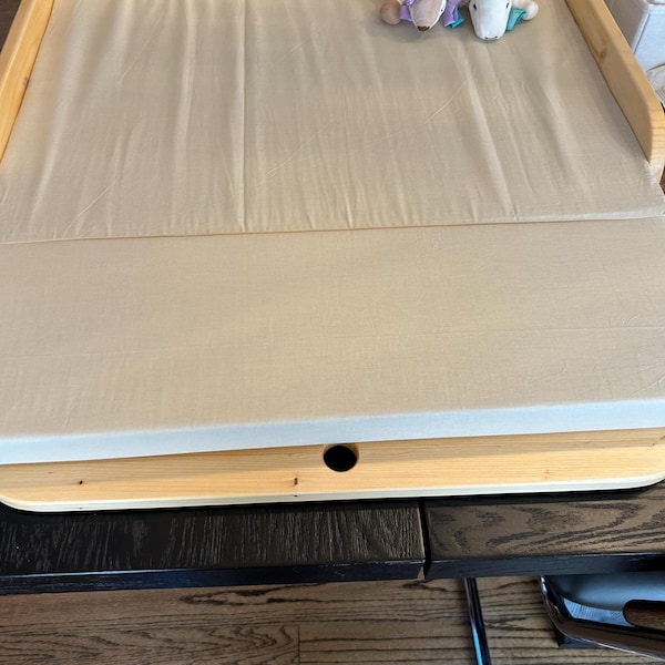Changing Table Attachment for Dresser I Changing Table Attachment Back ...