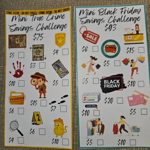 Mini Utility Bills Savings Challenge for A6 Envelopes Cash Envelopes ...