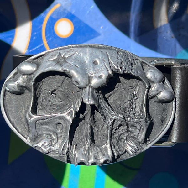 Motorhead War Pig Snaggletooth Belt Buckle | Heavy Metal Rock Accessory ...