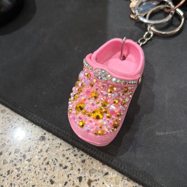 Mini Croc Keychain - Etsy