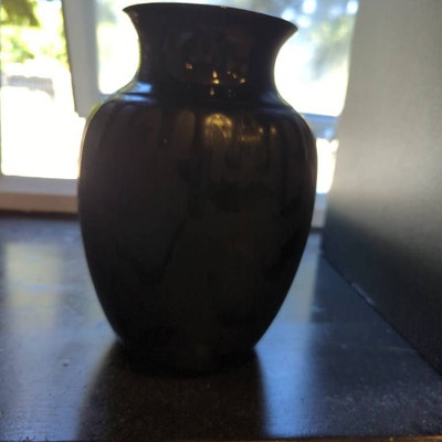 Gothic Bat Vase, Matte Black, Goth Bats Flowers, Macabre Alternative ...